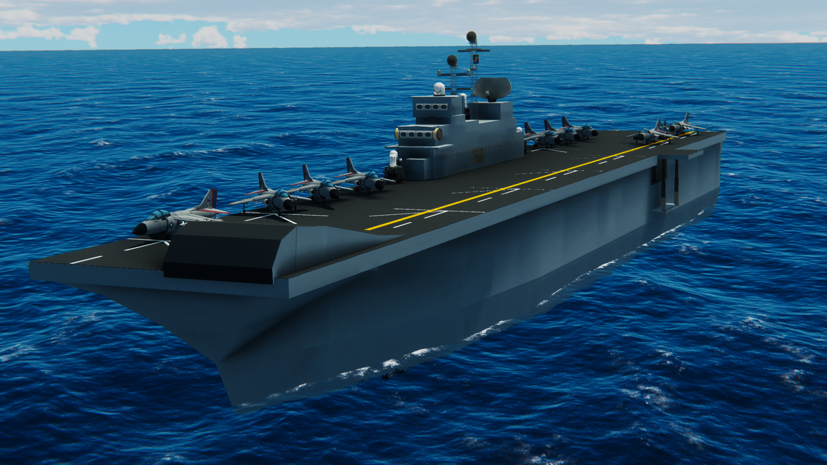 Courageous-Class Landing Helicopter Dock - Kerbal Powers Wiki